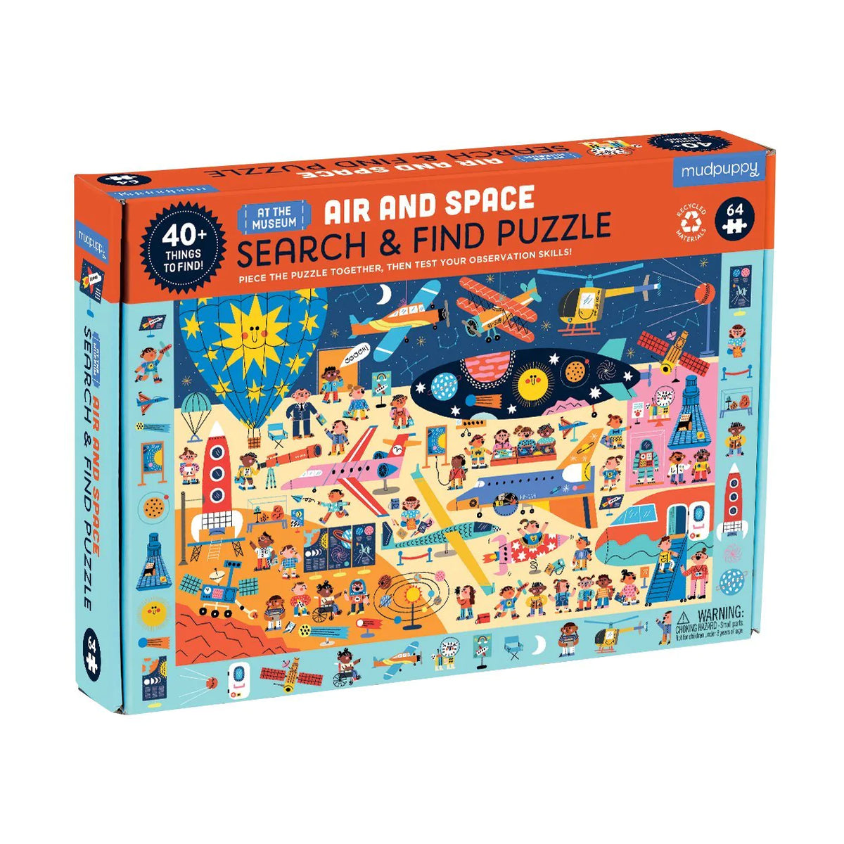 Air and Space Search and Find Puzzle – Owen & Sage