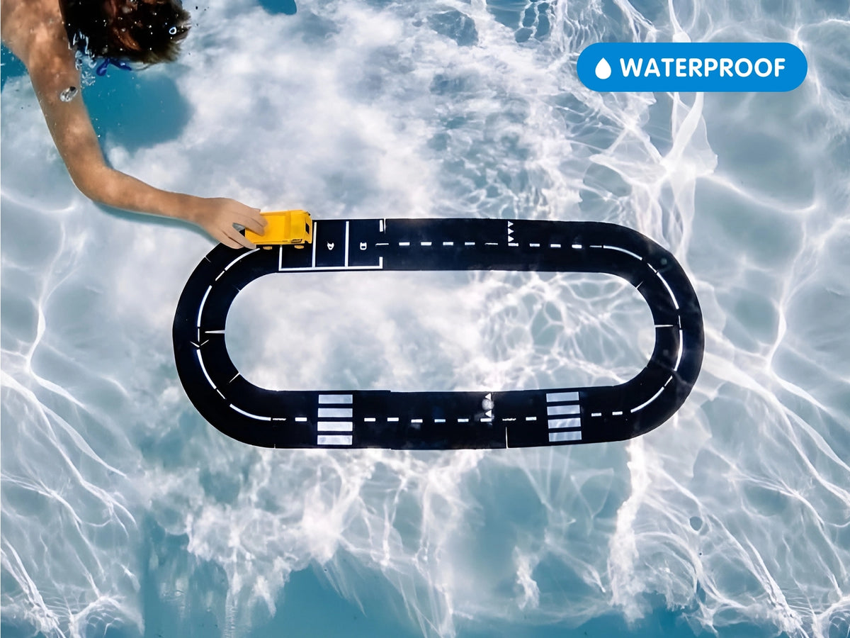 Medium Flexible Toy Road Set || Expressway – Owen & Sage