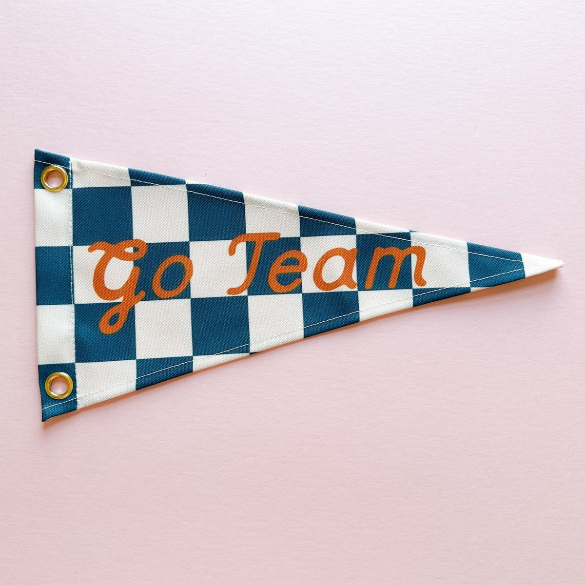 Go Team Plaid Banner – Owen & Sage