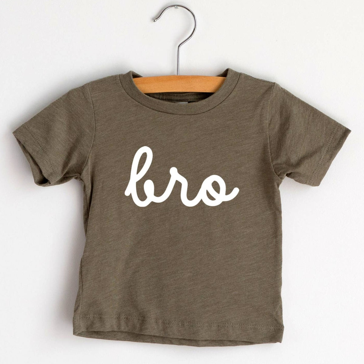 Bro Script Tee – Owen & Sage